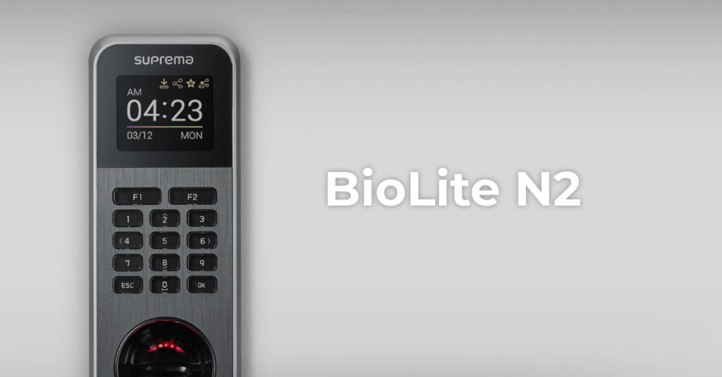 0728997036: Buy Suprema BioLite N2 BLN2-ODB Outdoor IP Fingerprint ...